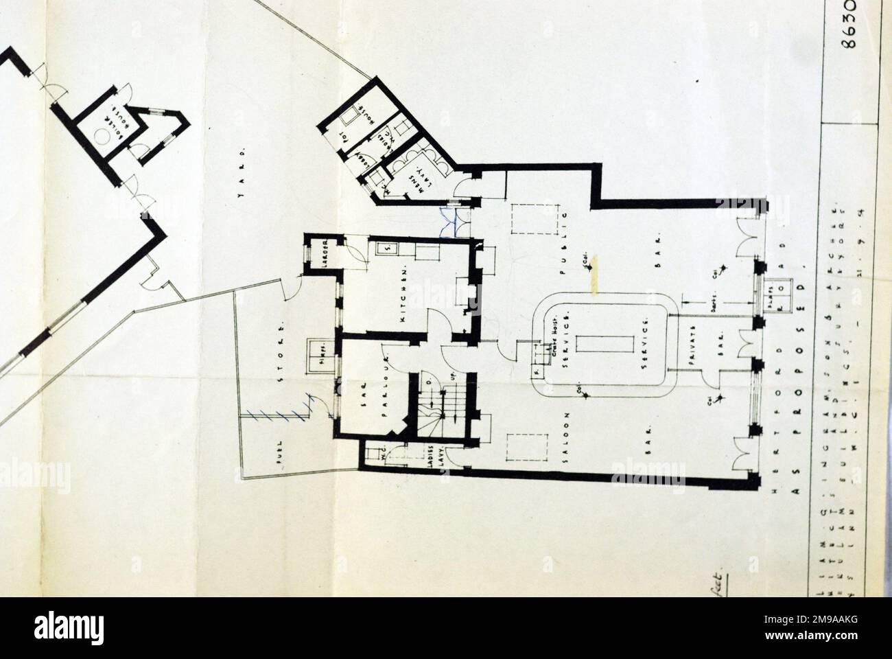 Photograph of Kings Head PH, Edmonton, London. The main side of the ...