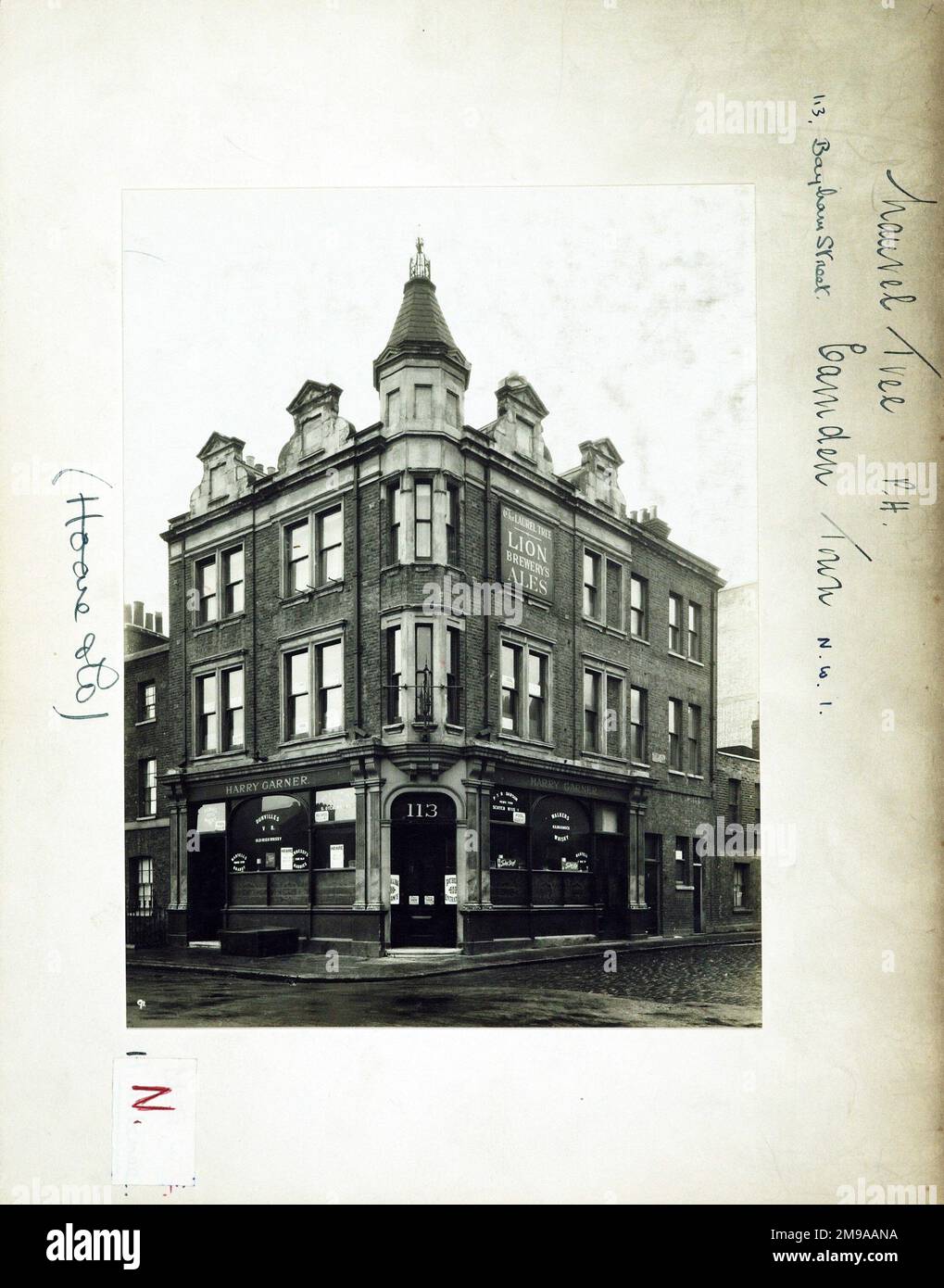Photograph of Laurel Tree PH, Camden Town, London. The main side of the ...