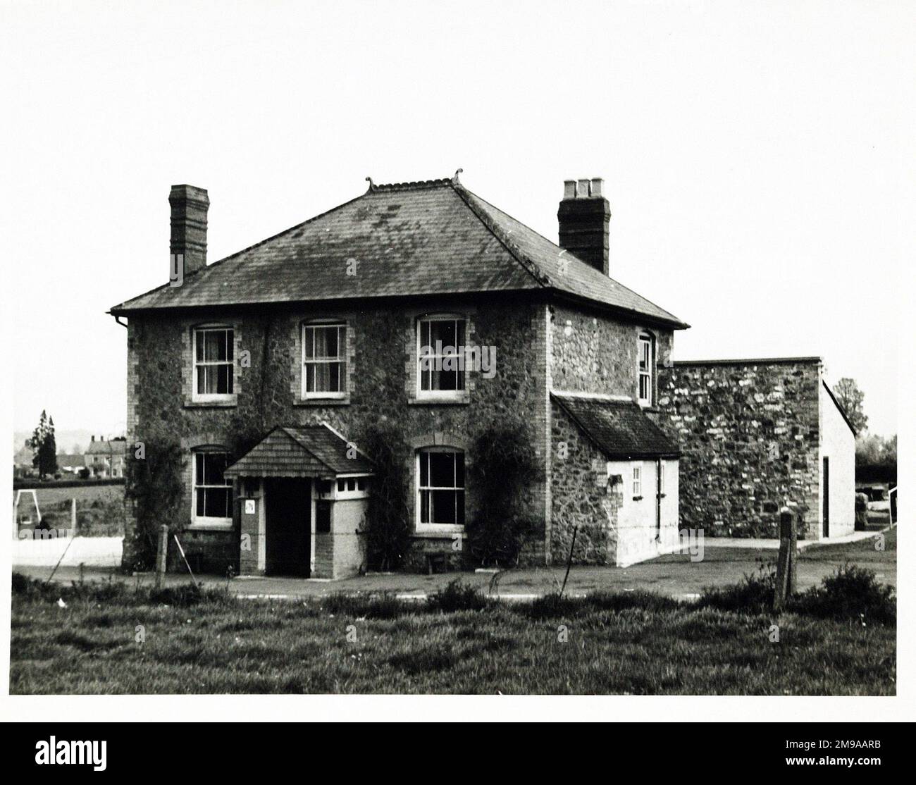 Photograph of Lamb Inn, Ilminster, Somerset. The main side of the print ...
