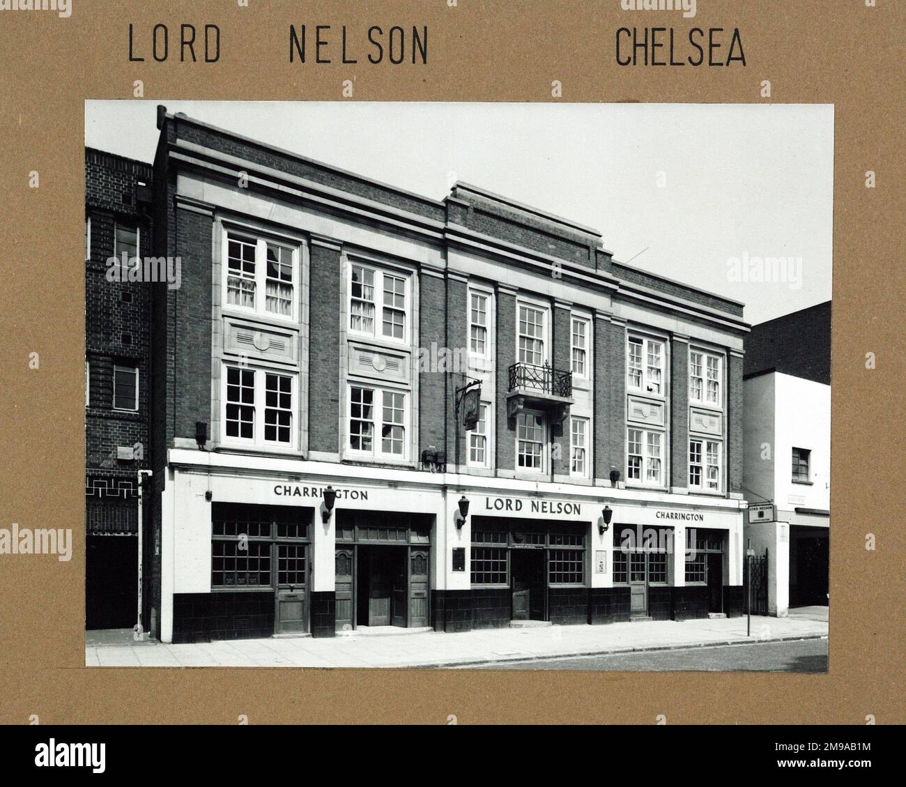 Photograph of Lord Nelson PH, Chelsea, London. The main side of the ...