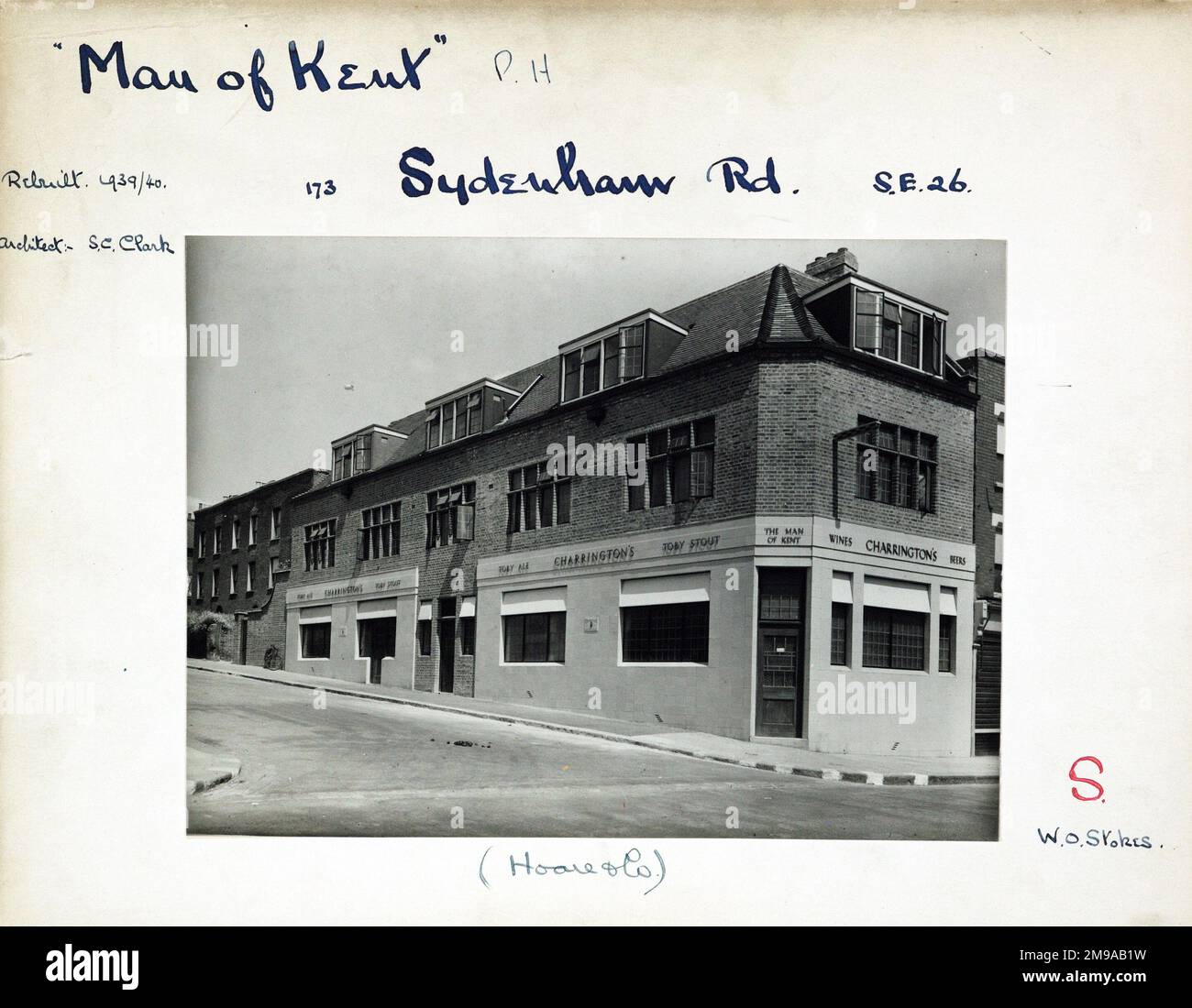 Photograph of Man Of Kent PH, Sydenham (New), London. The main side of ...