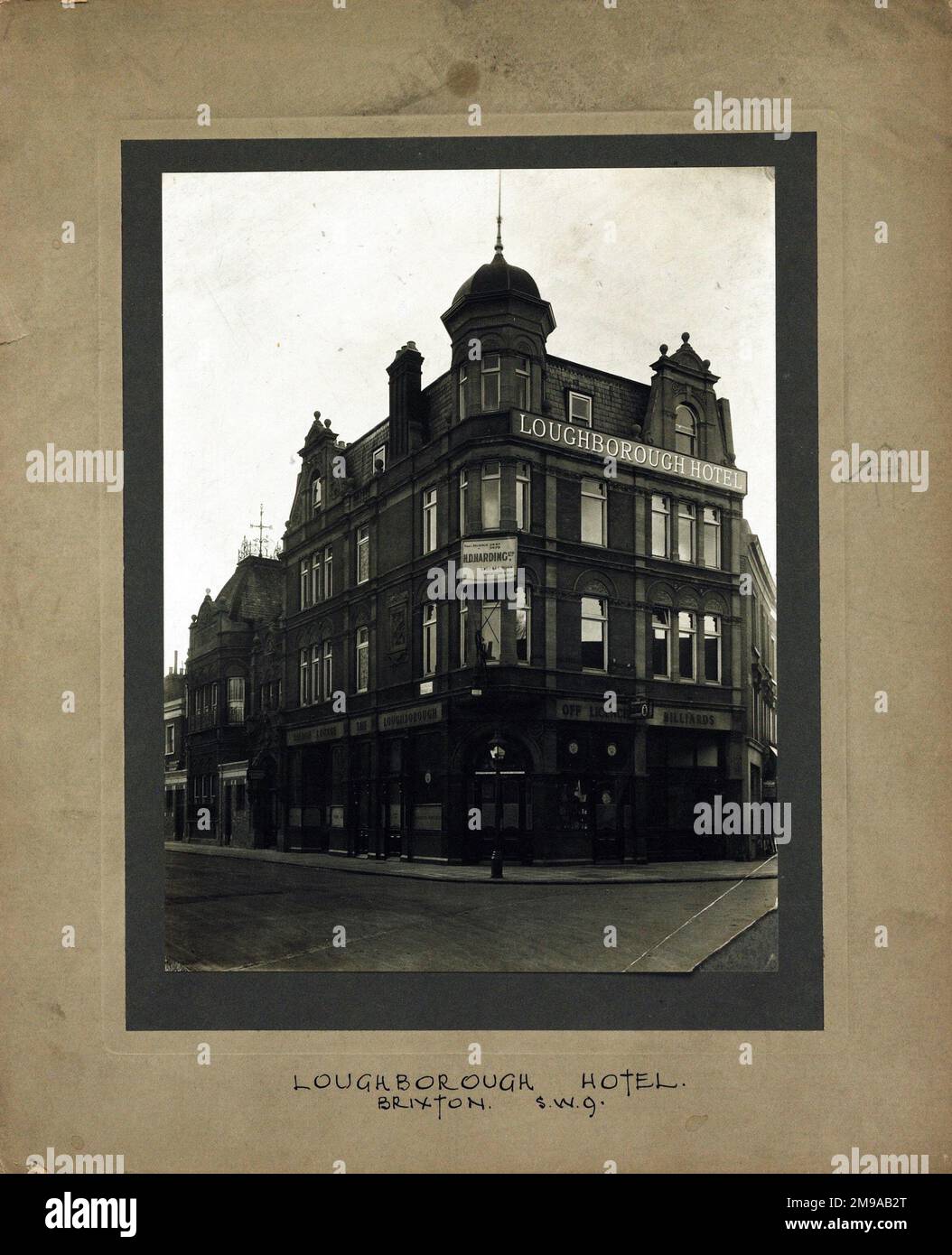 Photograph of Loughborough Hotel, Brixton, London. The main side of the ...