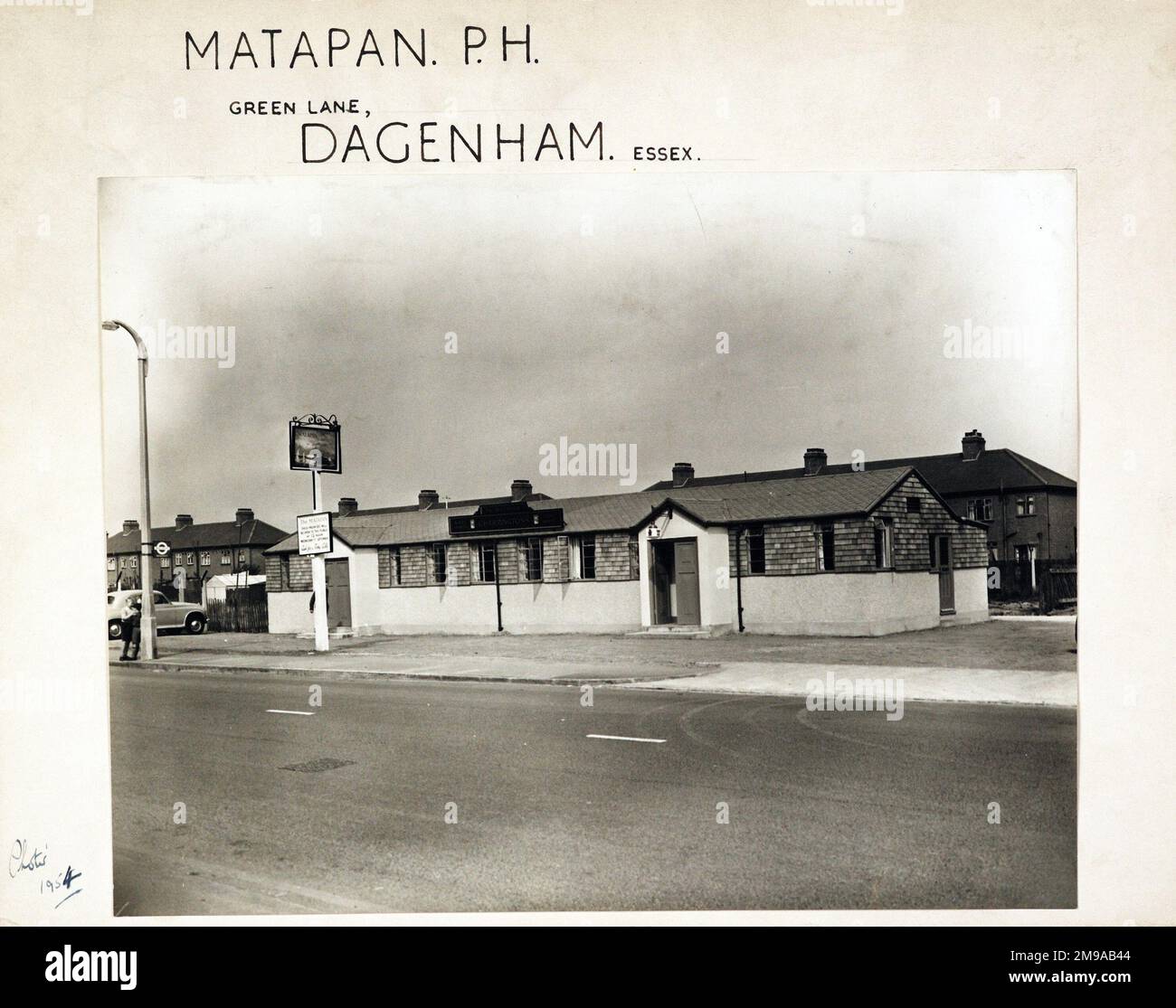 Photograph of Matapan PH, Dagenham (Old), Essex. The main side of the ...