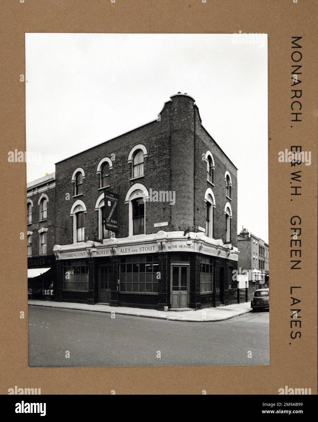 Photograph of Monarch PH, Green Lanes, London. The main side of the ...