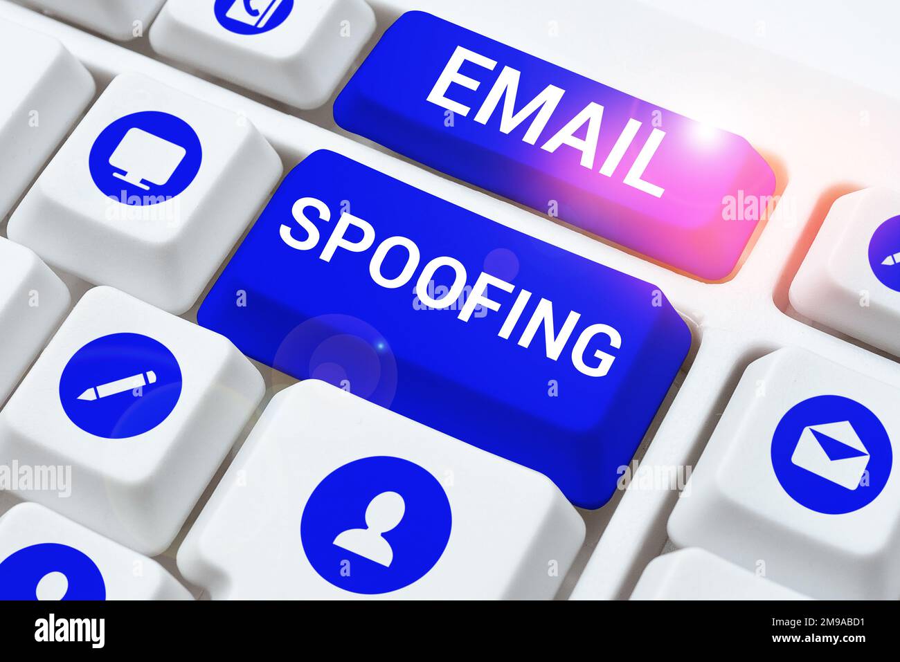 Writing Displaying Text Email Spoofing Word For Secure The Access And