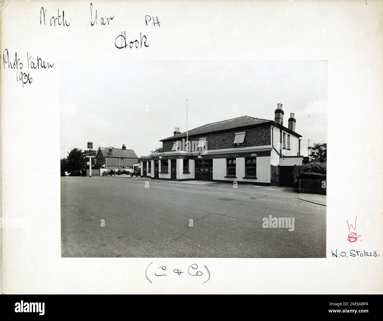 Photograph of North Star PH, Hook, Surrey. The main side of the print ...