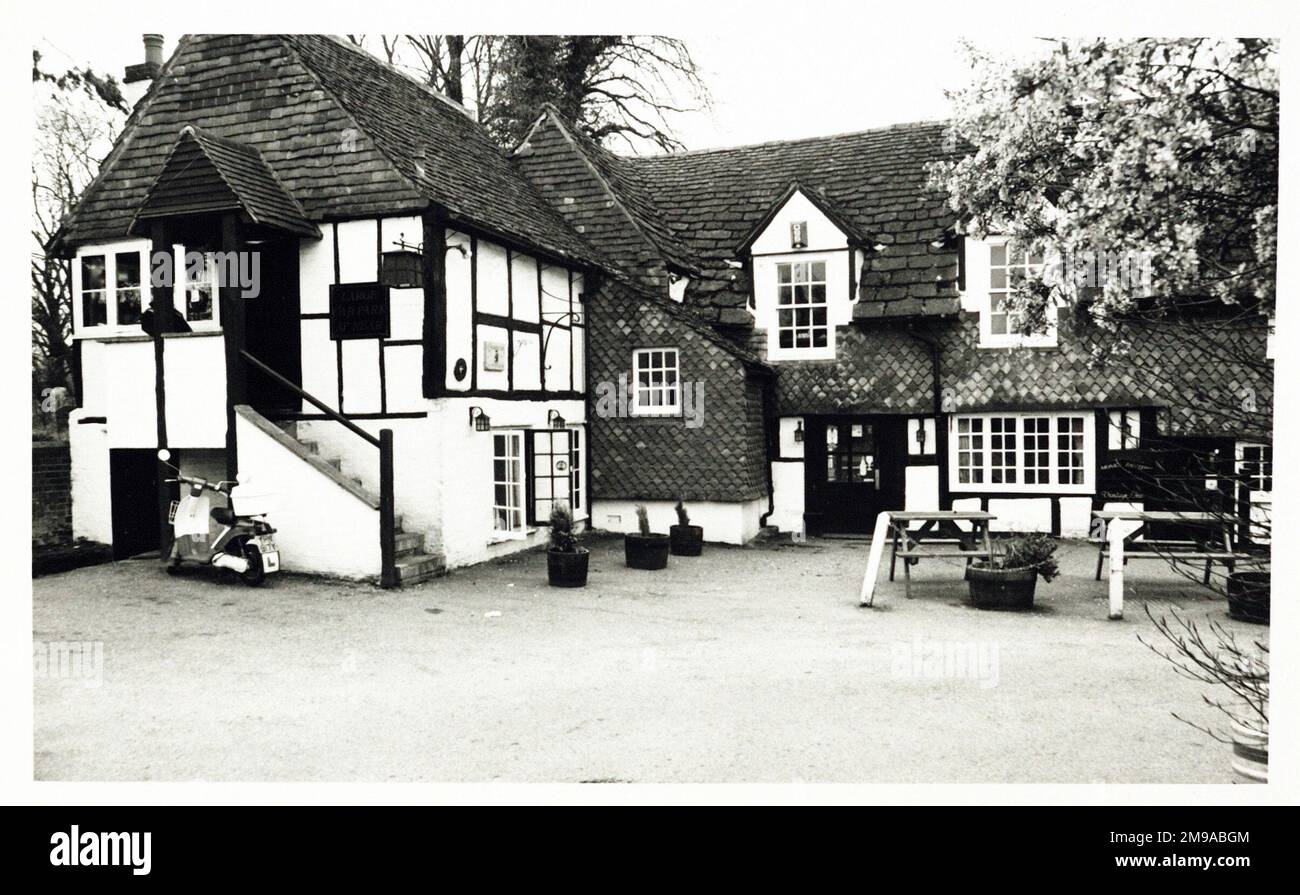 Photograph of Olde Six Bells PH, Horley, Sussex. The main side of the ...
