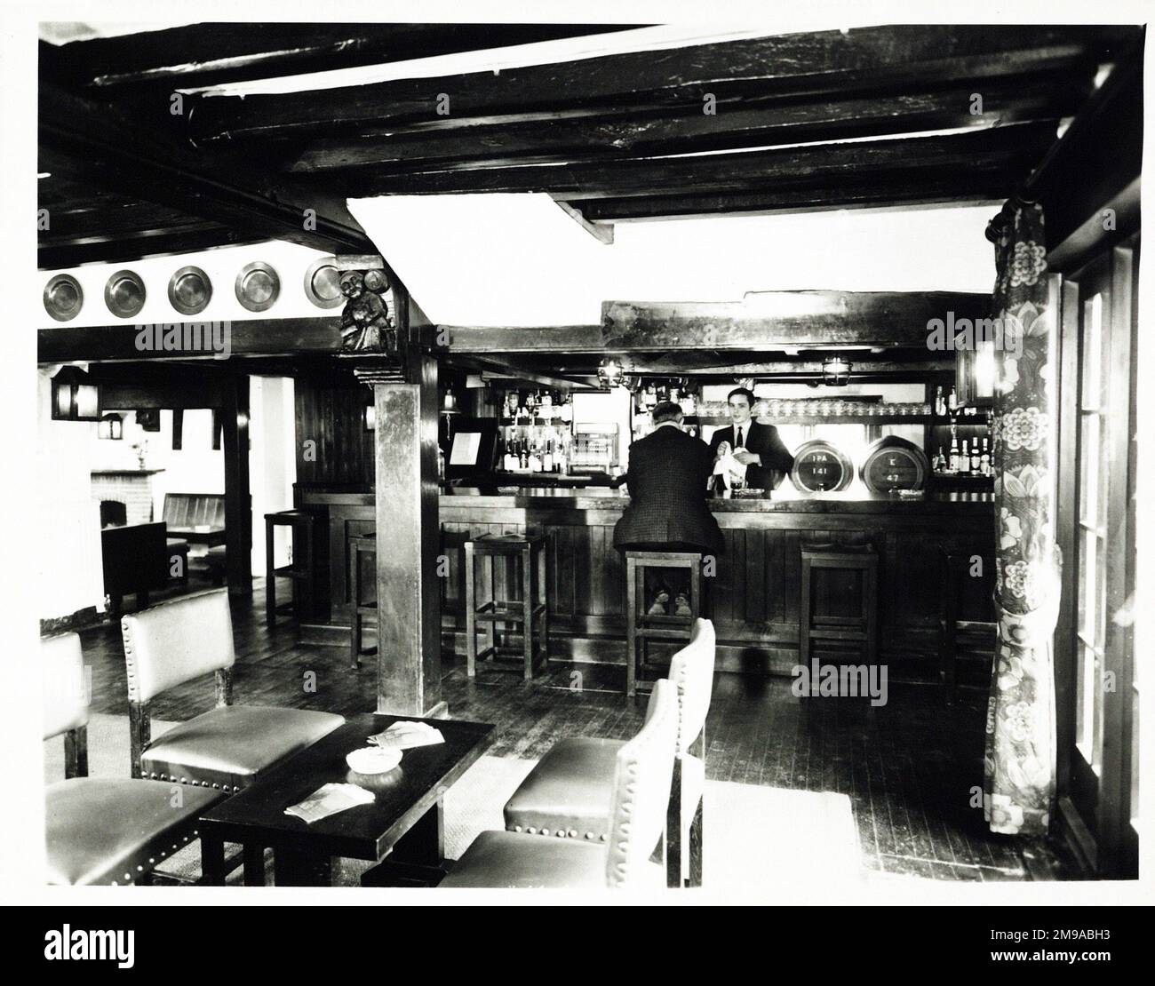 Photograph of Olde Six Bells PH, Horley, Sussex. The main side of the ...