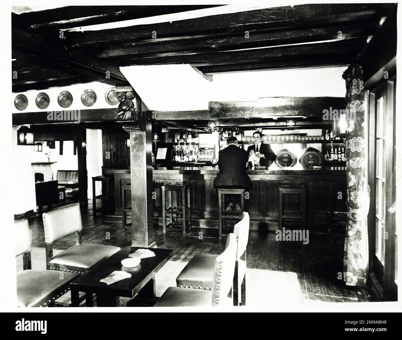 Photograph of Olde Six Bells PH, Horley, Sussex. The main side of the ...