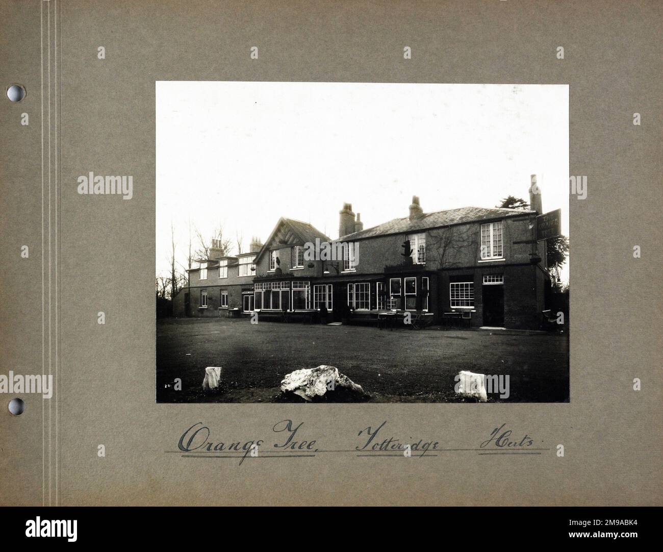 Photograph of Orange Tree PH, Totteridge, London. The main side of the ...