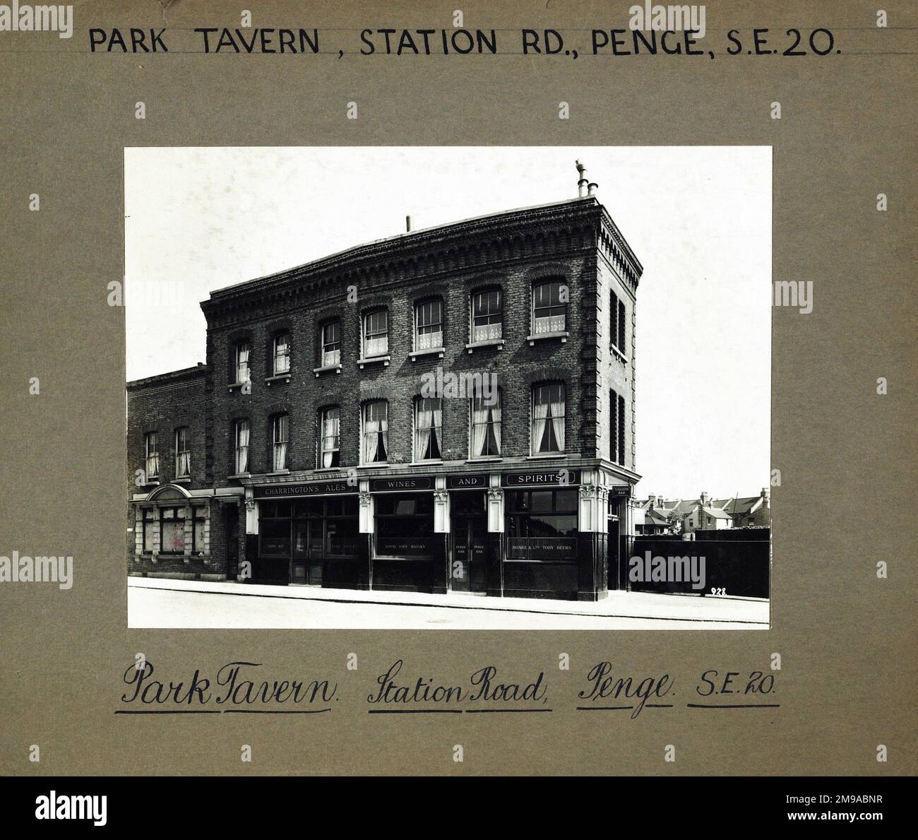 Photograph of Park Tavern , Penge, London. The main side of the print ...