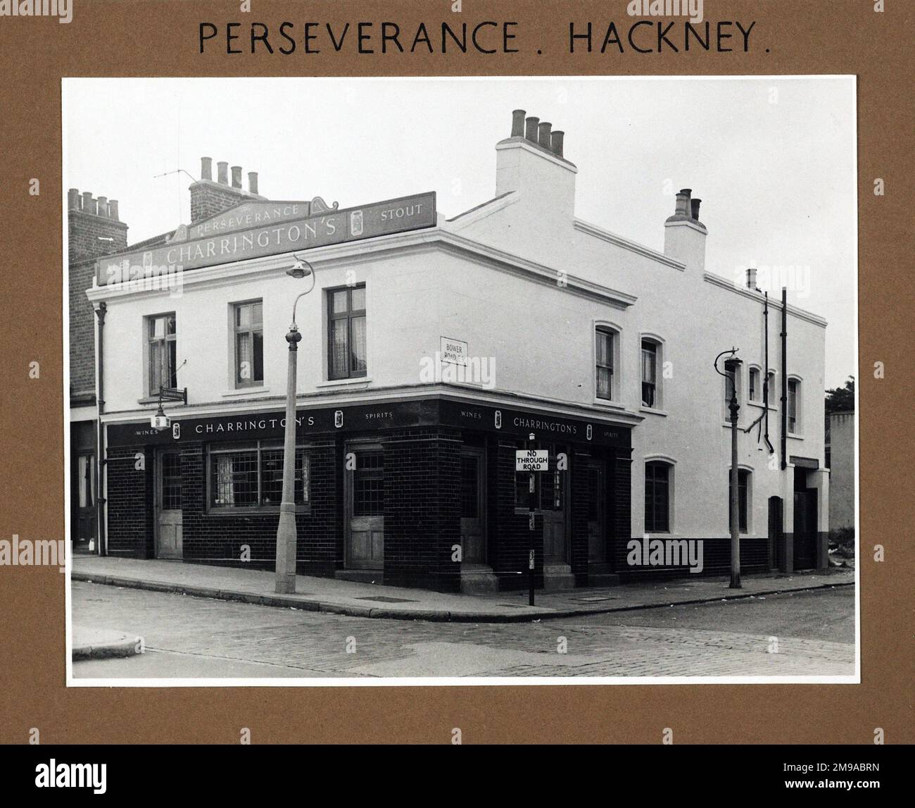 Photograph of Perseverance PH, Hackney Wick, London. The main side of the print (shown here ...