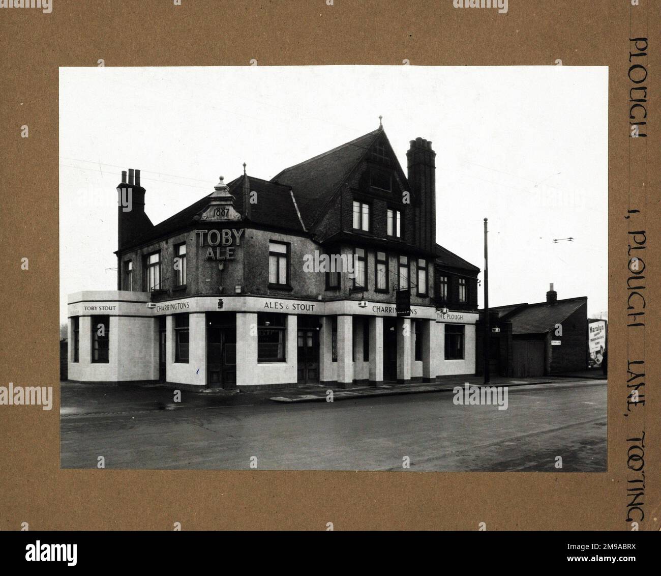 Photograph of Plough PH, Tooting, London. The main side of the print ...