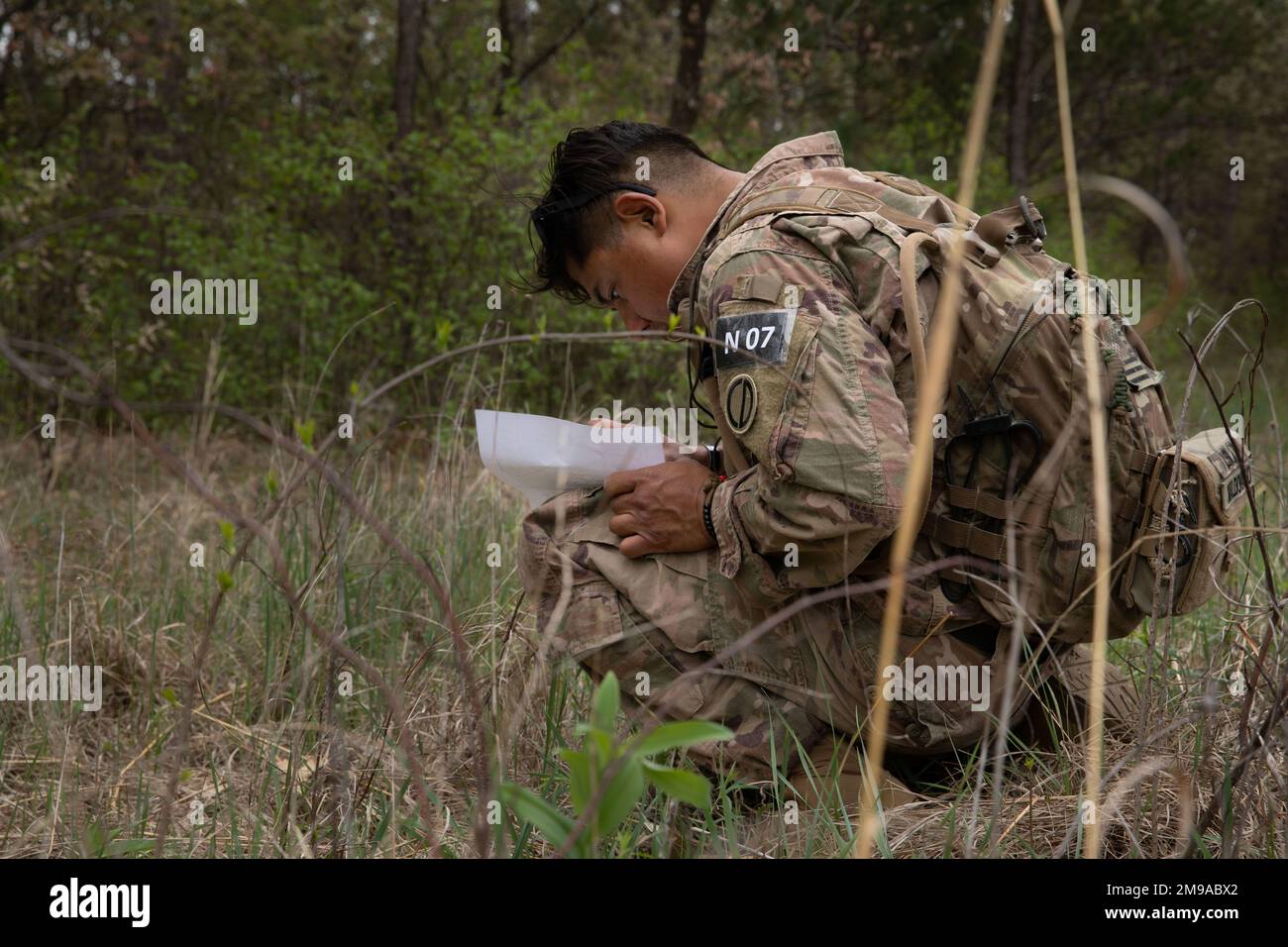 U.S. Army Staff Sgt Jose Maldonada with 2 382nd Logistics Support ...