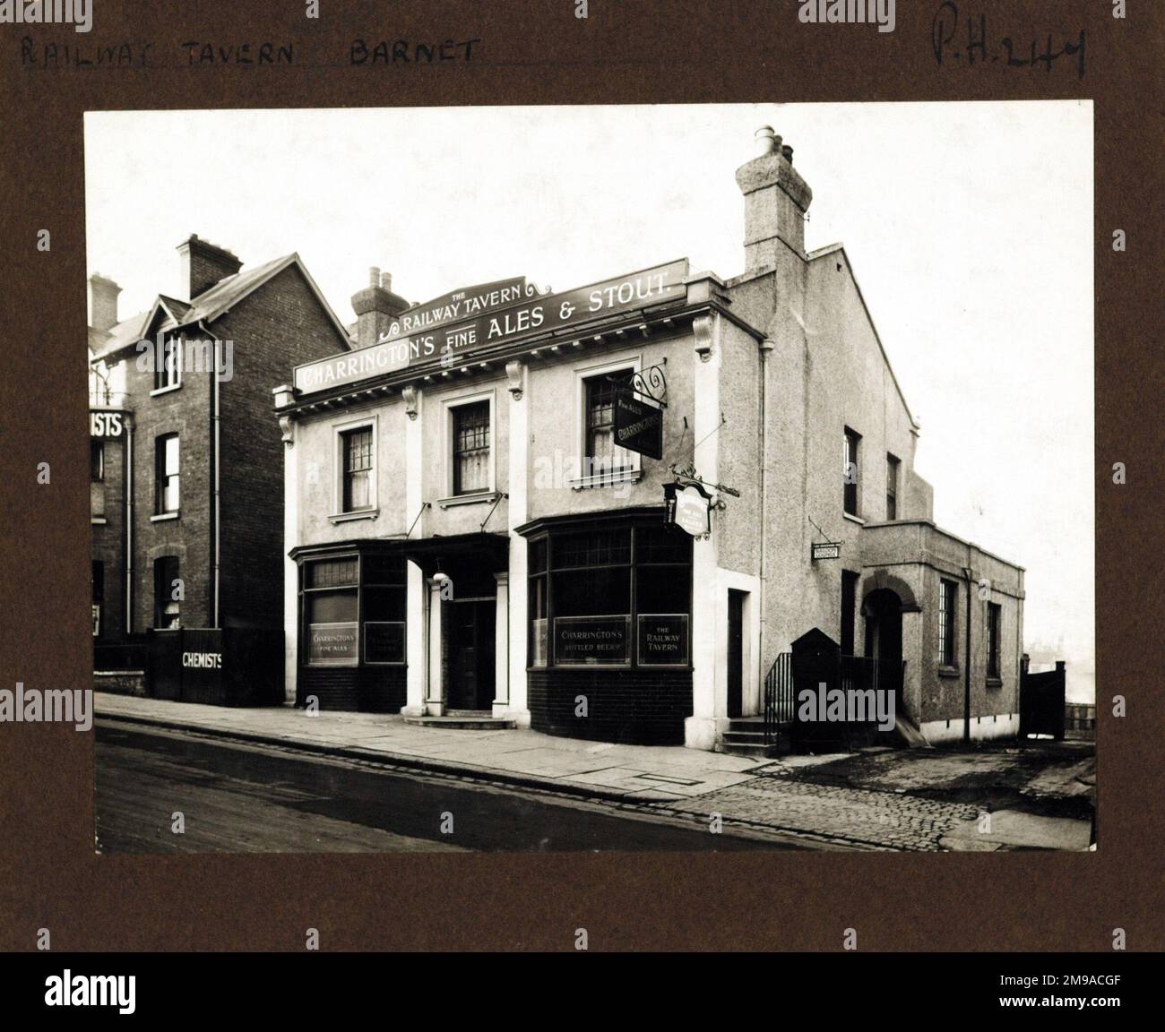 Photograph of Railway Tavern , New Barnet, Greater London. The main ...