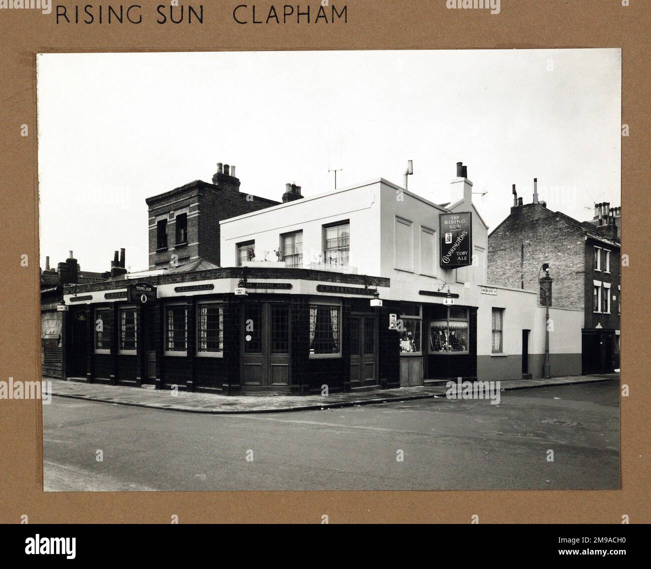 Photograph of Rising Sun PH, Clapham, London. The main side of the ...