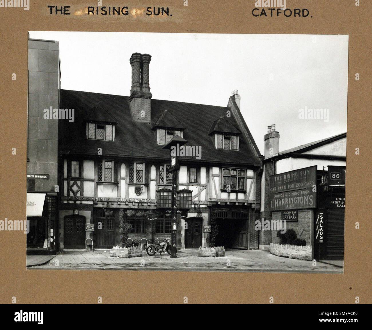 Photograph of Rising Sun PH, Catford, London. The main side of the ...