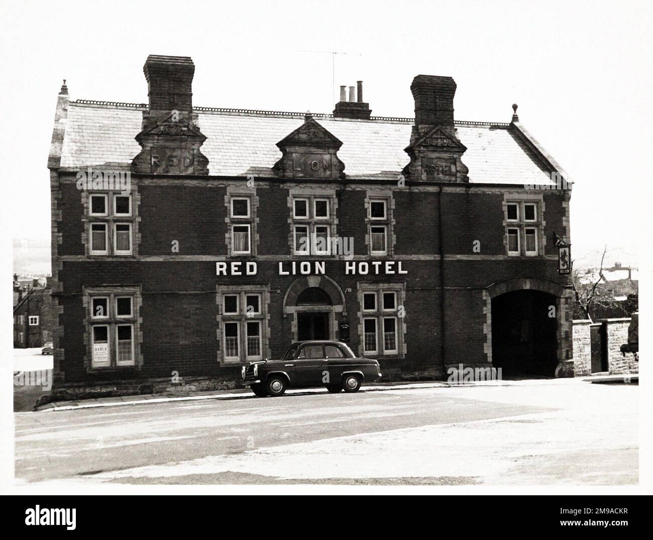 Photograph of Red Lion Hotel, Beaminster, Dorset. The main side of the ...