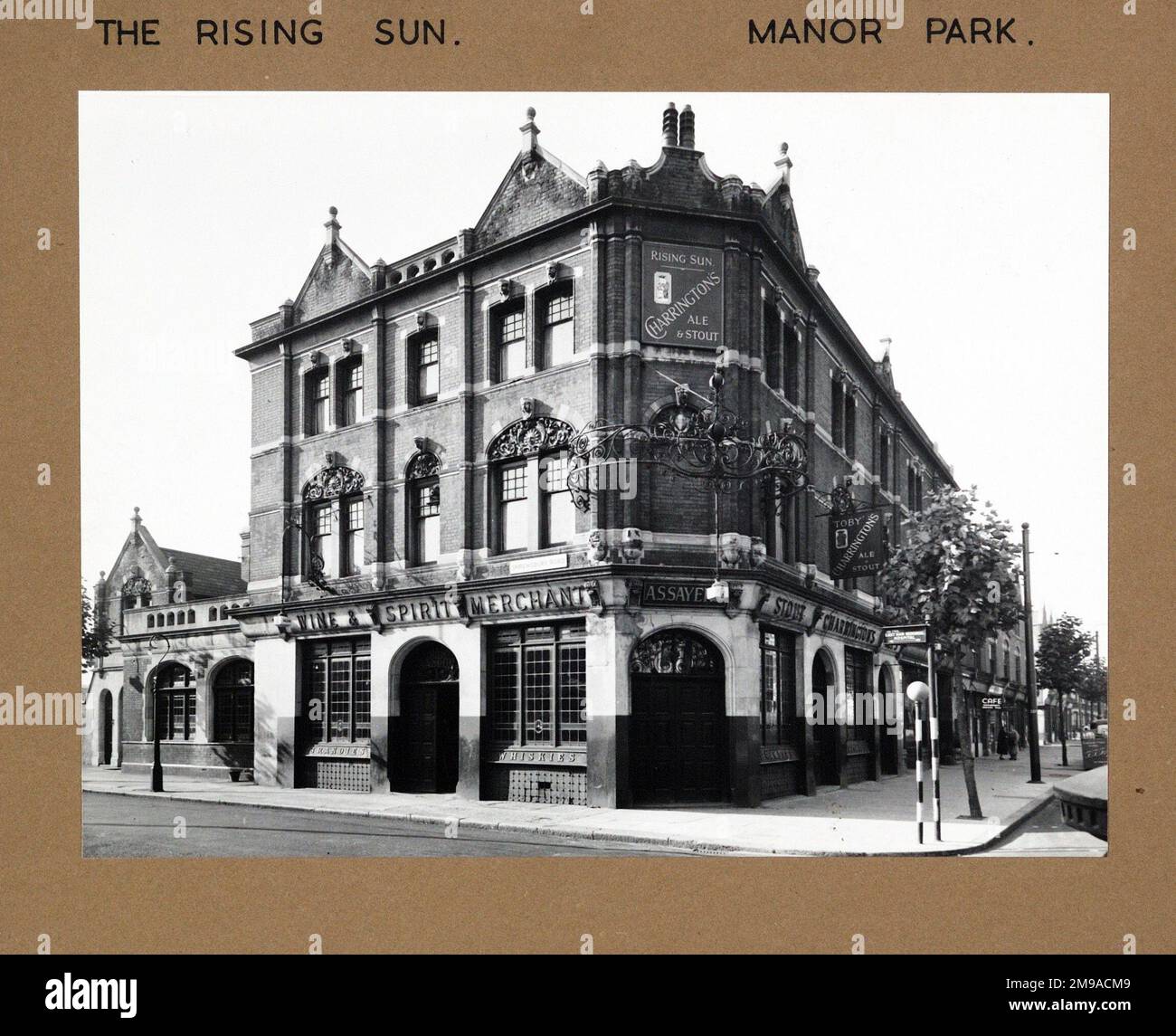 Photograph of Rising Sun PH, Manor Park, London. The main side of the ...