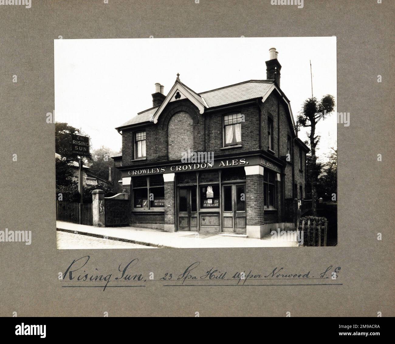 Photograph of Rising Sun PH, Spa Hill Upper Norwood, London. The main ...