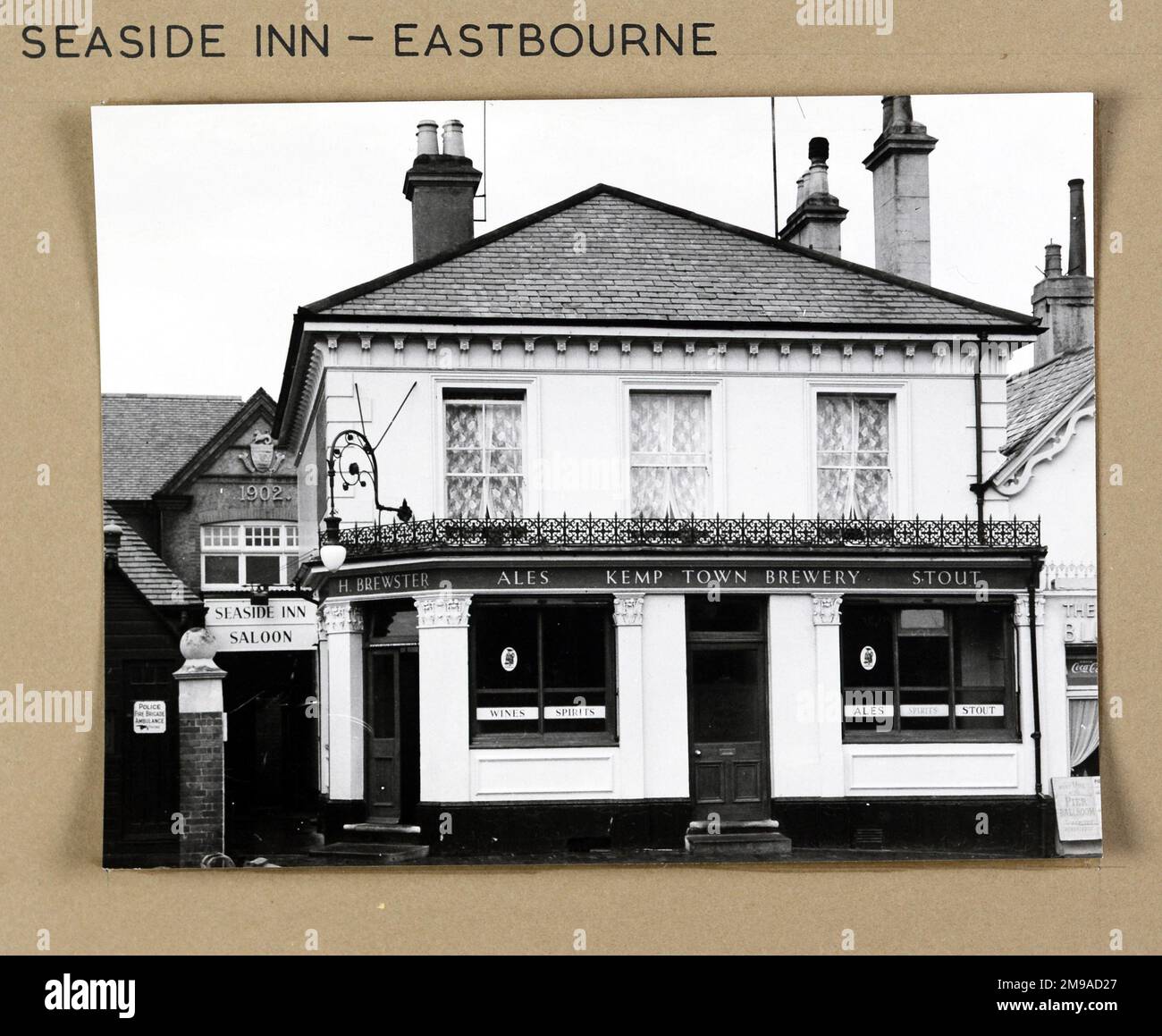 Photograph of Seaside Inn, Eastbourne, Sussex. The main side of the ...