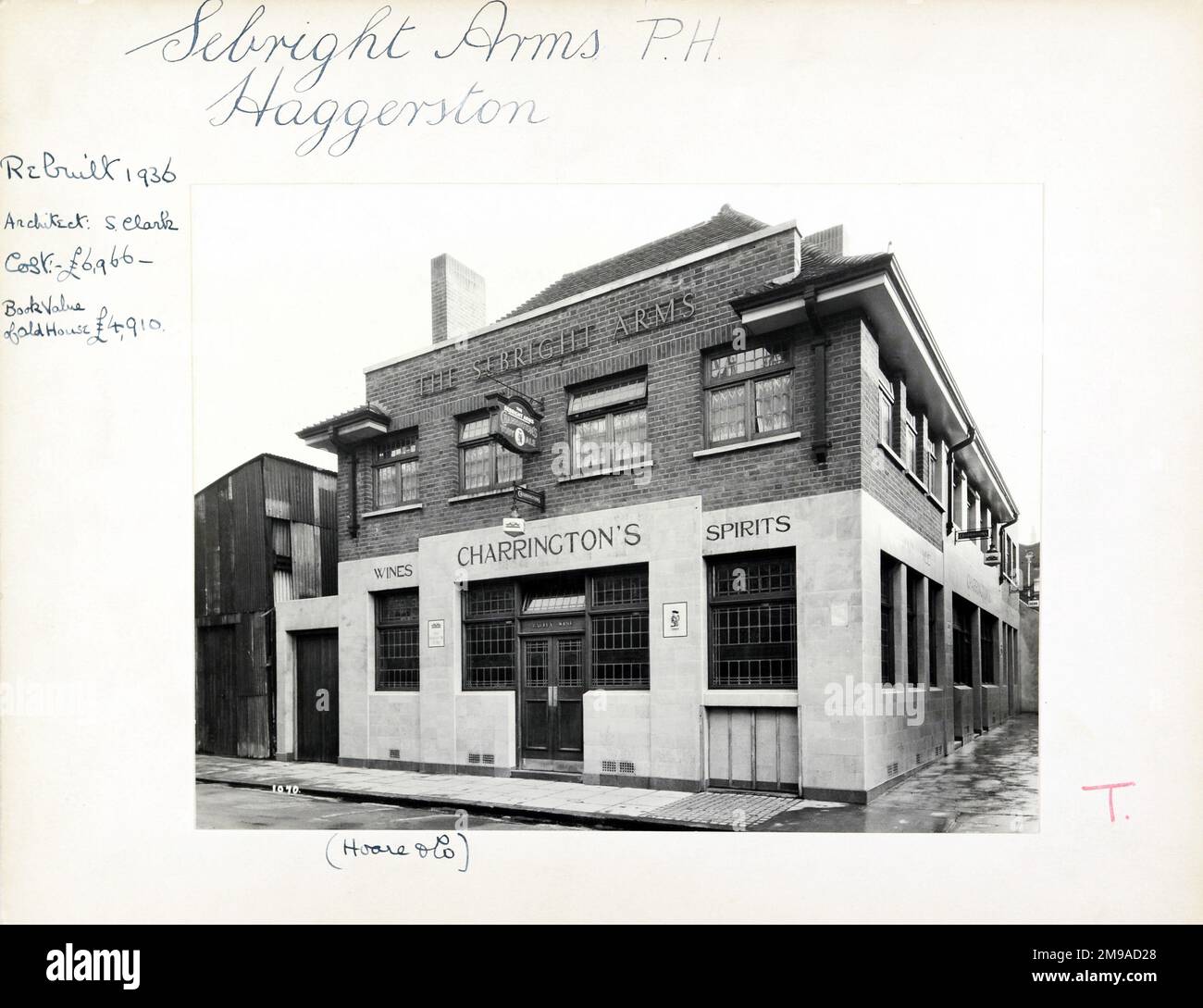 Photograph of Sebright Arms, Haggerston, London. The main side of the ...