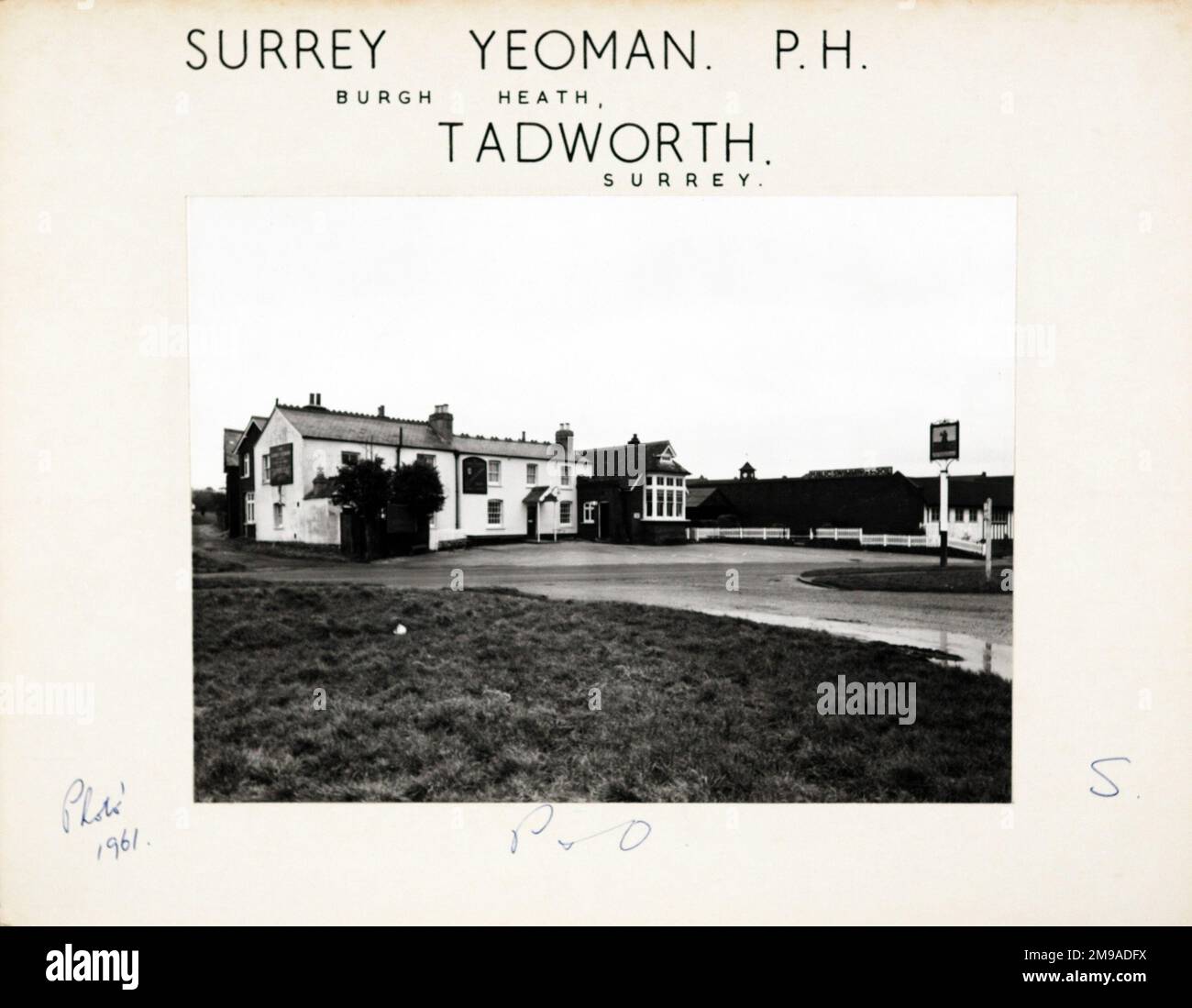 Photograph of Surrey Yeoman PH, Tadworth, Surrey. The main side of the ...
