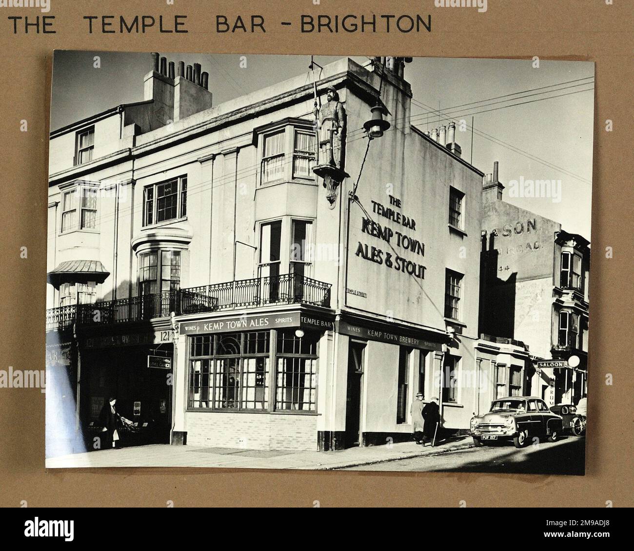 Photograph of Temple Bar PH, Brighton, Sussex. The main side of the ...
