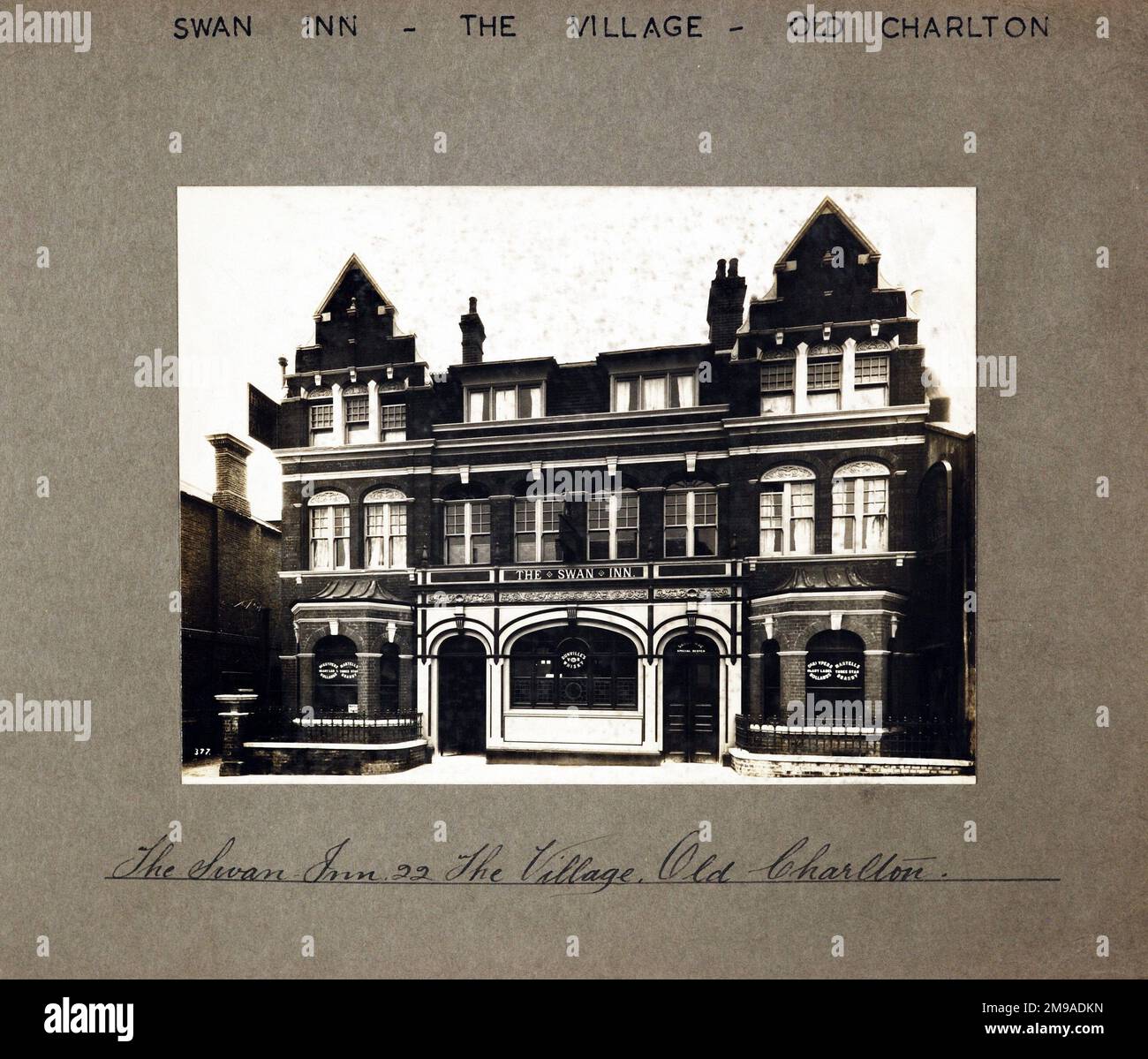 Photograph of Swan Inn, Old Charlton, London. The main side of the ...