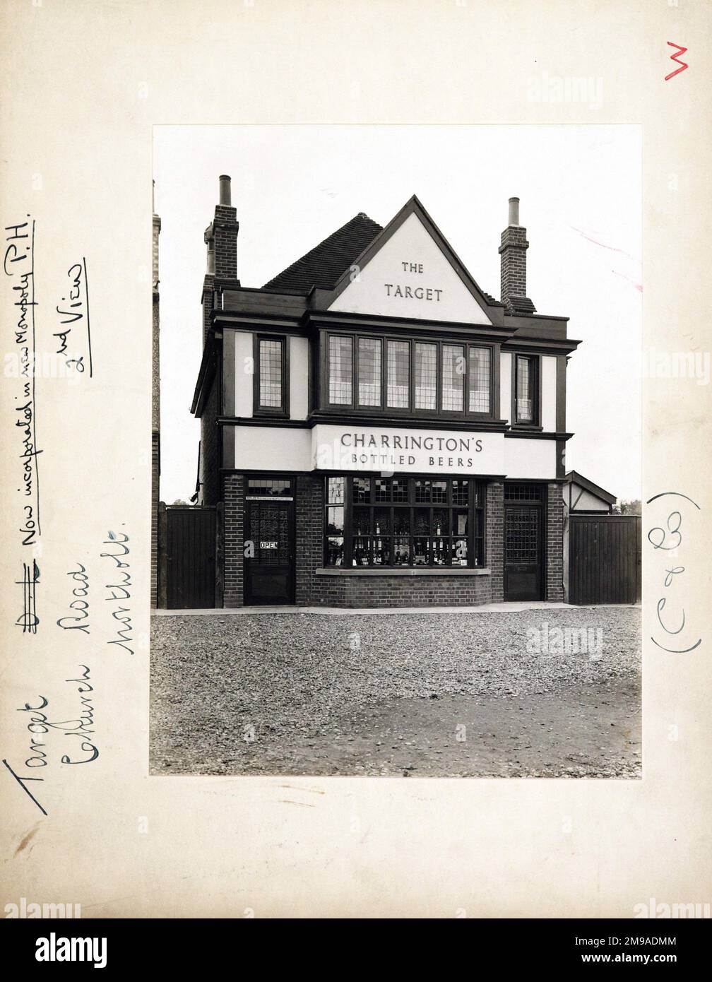 Photograph of Target PH, Northolt (Old), London. The main side of the ...
