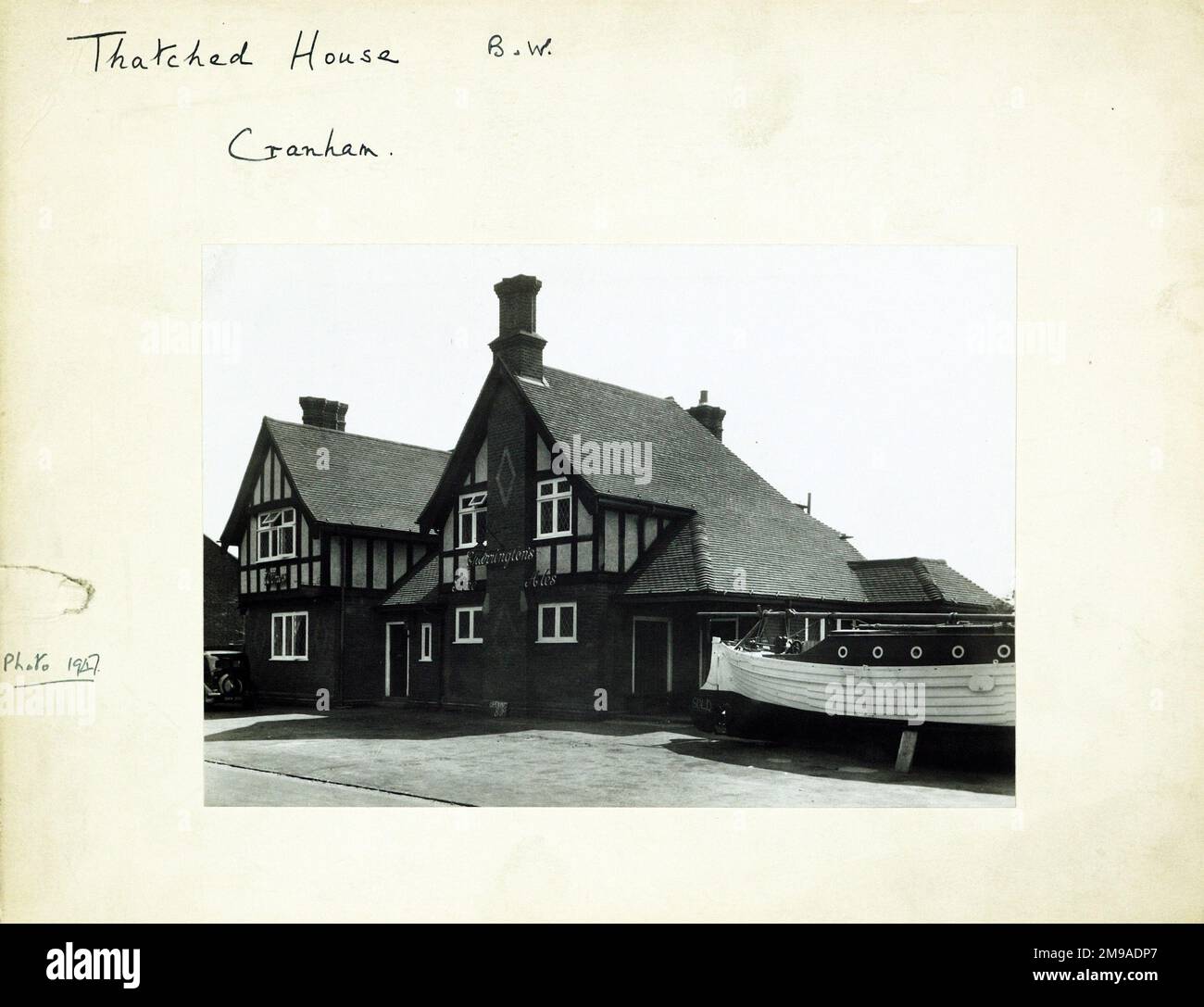 Photograph of Thatched House PH, Cranham, Essex. The main side of the ...