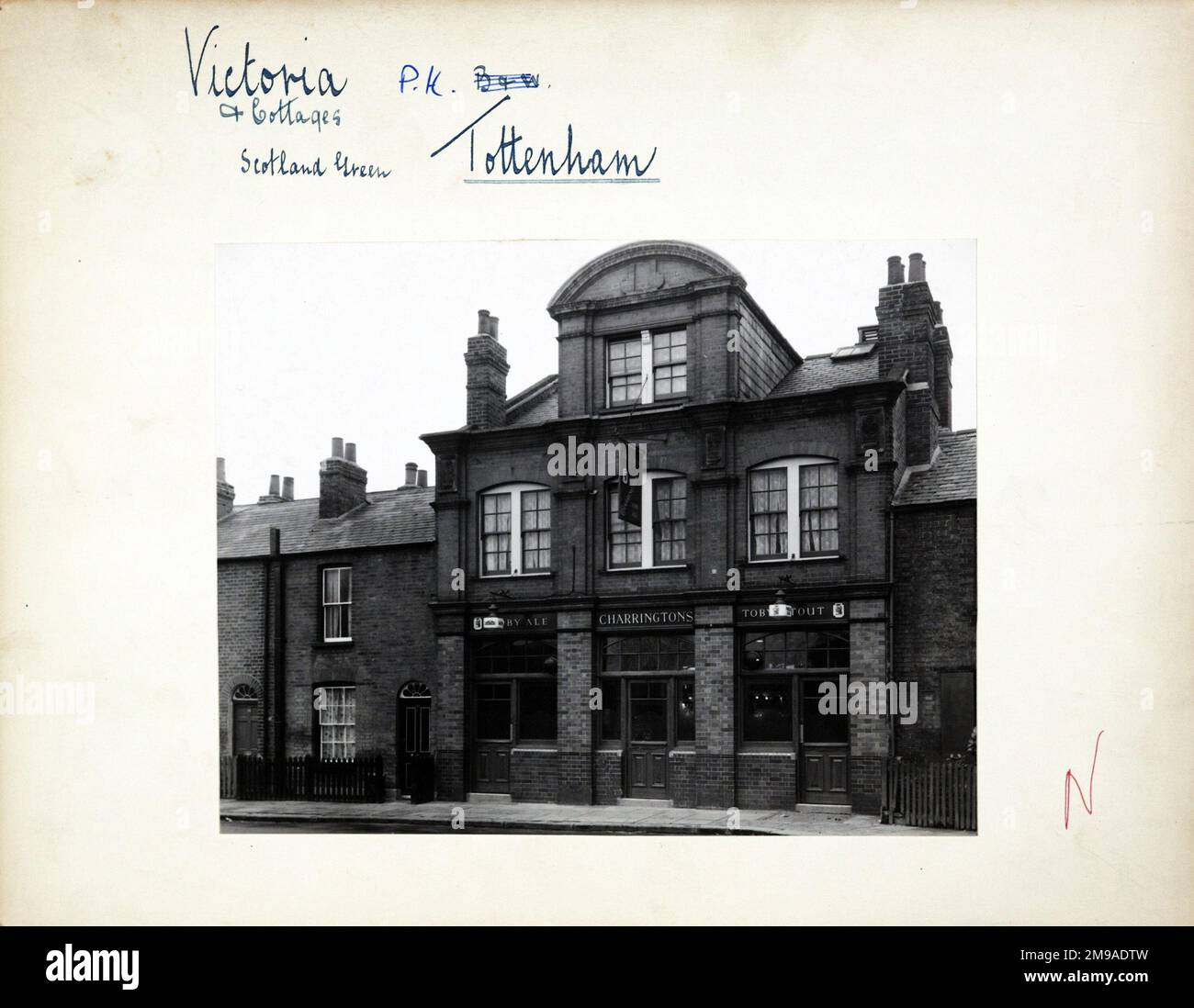 Photograph of Victoria PH, Tottenham, London. The main side of the ...