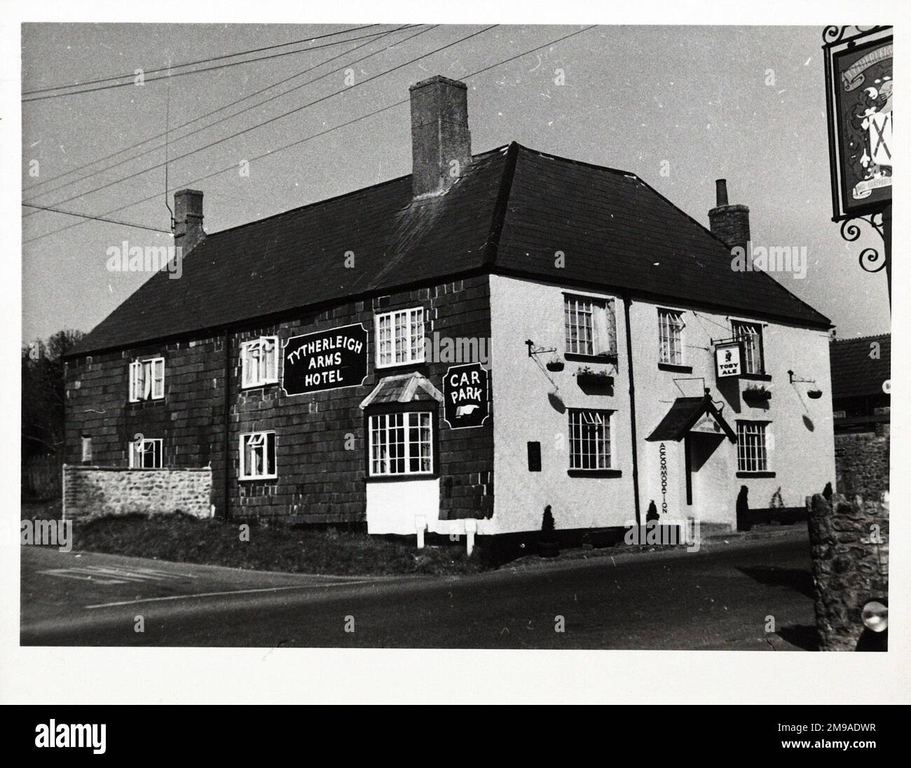 Photograph of Tytherleigh Arms Hotel, Axminster, Somerset. The main ...