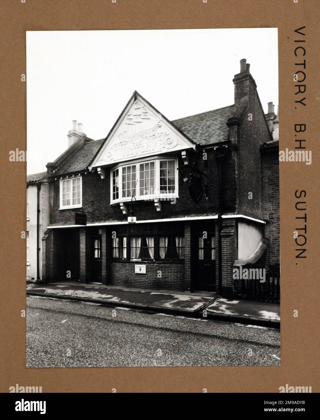Photograph of Victory PH, Sutton, Surrey. The main side of the print ...