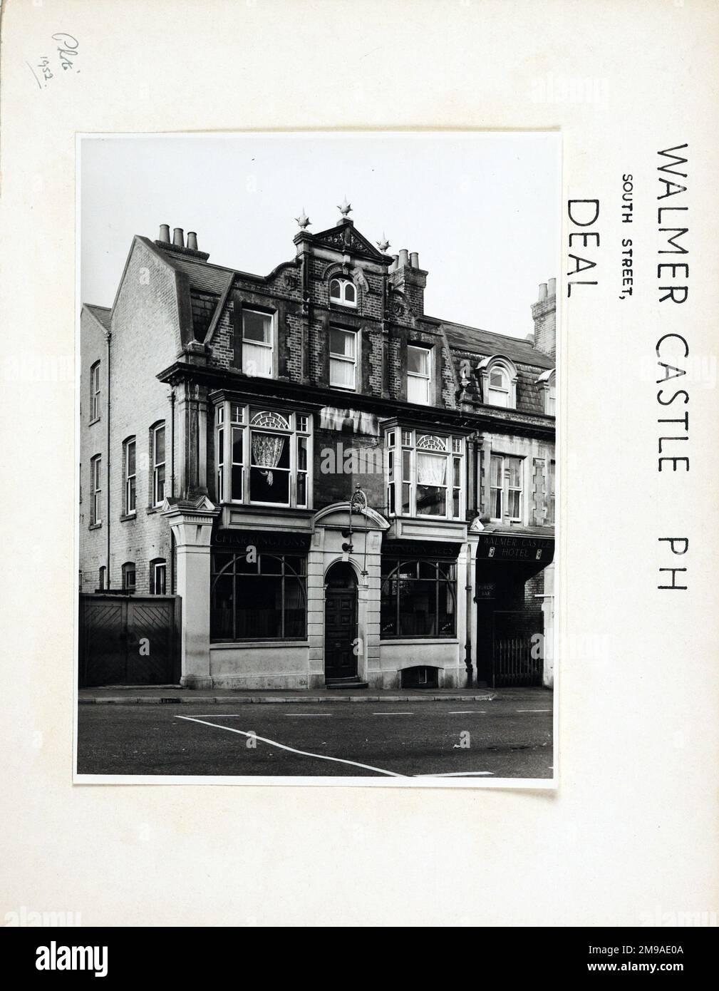 Photograph of Walmer Castle PH, Deal, Kent. The main side of the print ...