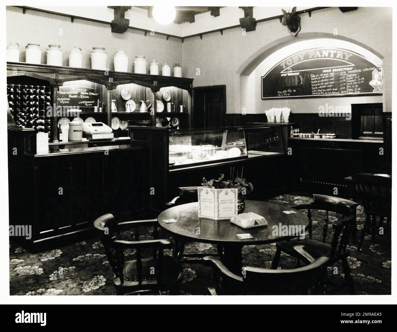 Photograph of White Hart PH, Holborn, London. The main side of the ...