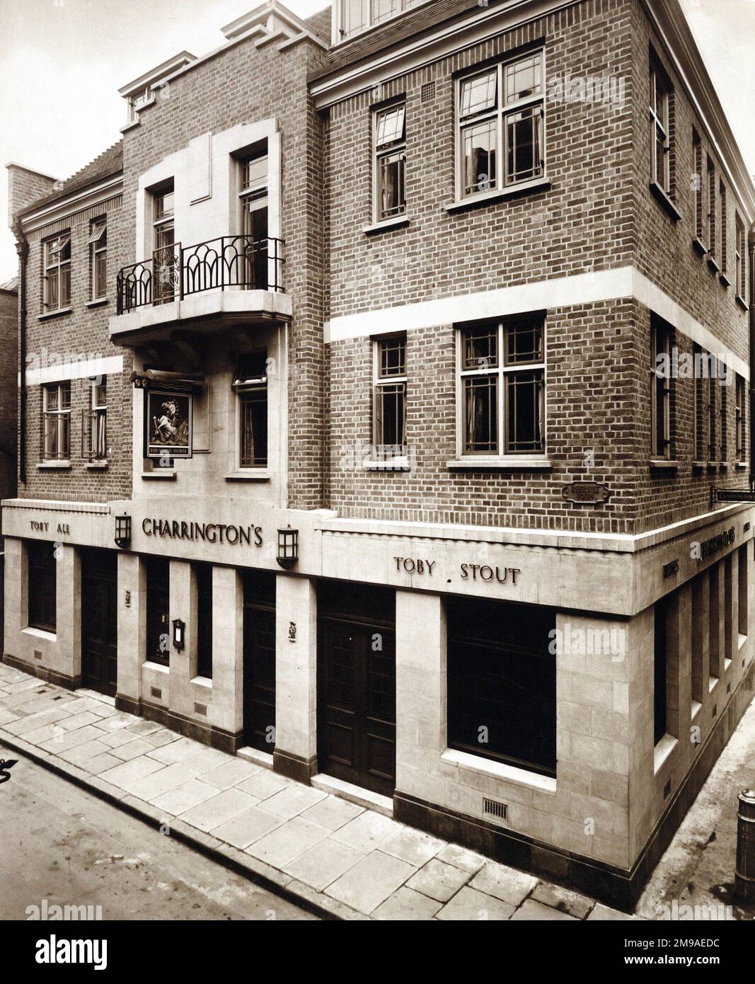 Photograph of White Horse PH, Soho (New), London. The main side of the ...