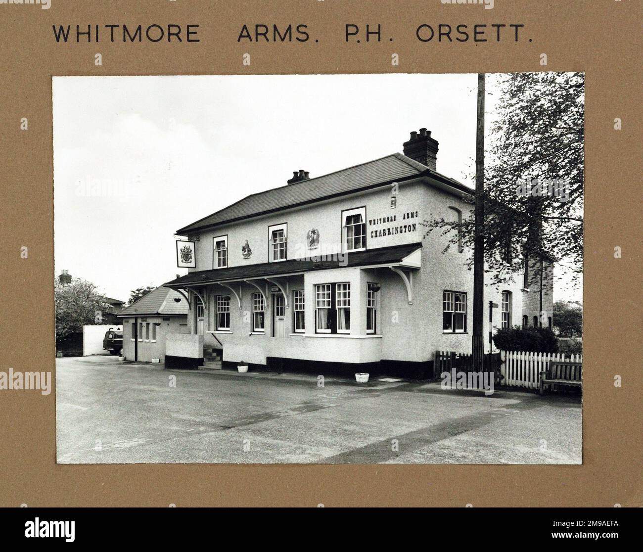 Photograph of Whitmore Arms, Orsett, Essex. The main side of the print ...