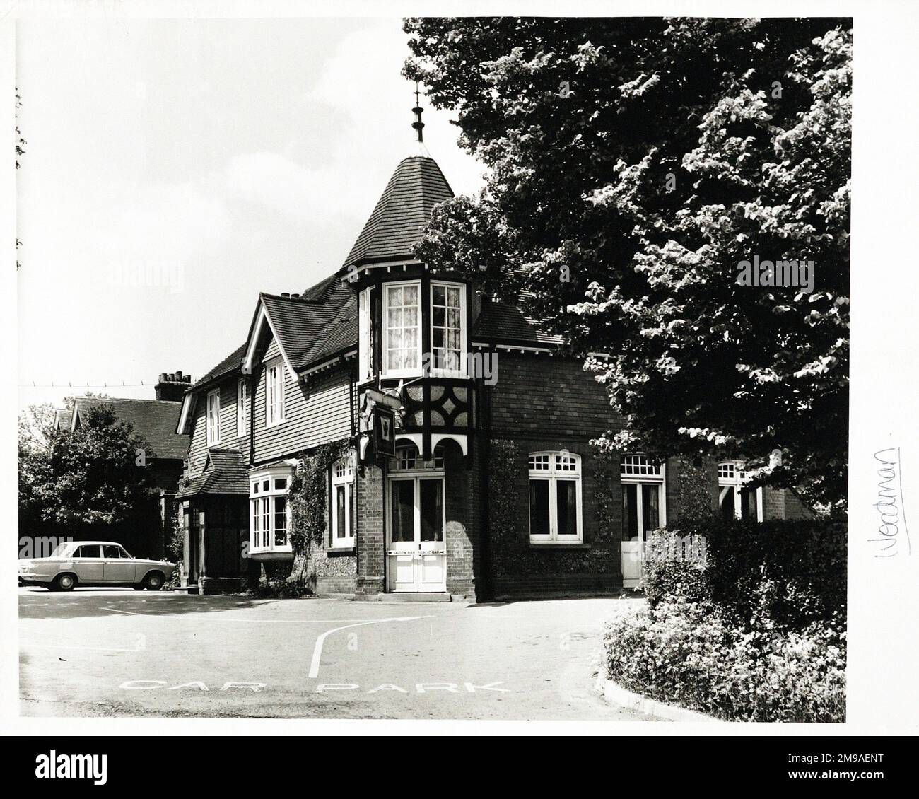 Photograph of Woodman PH, Woodmansterne, Surrey. The main side of the ...