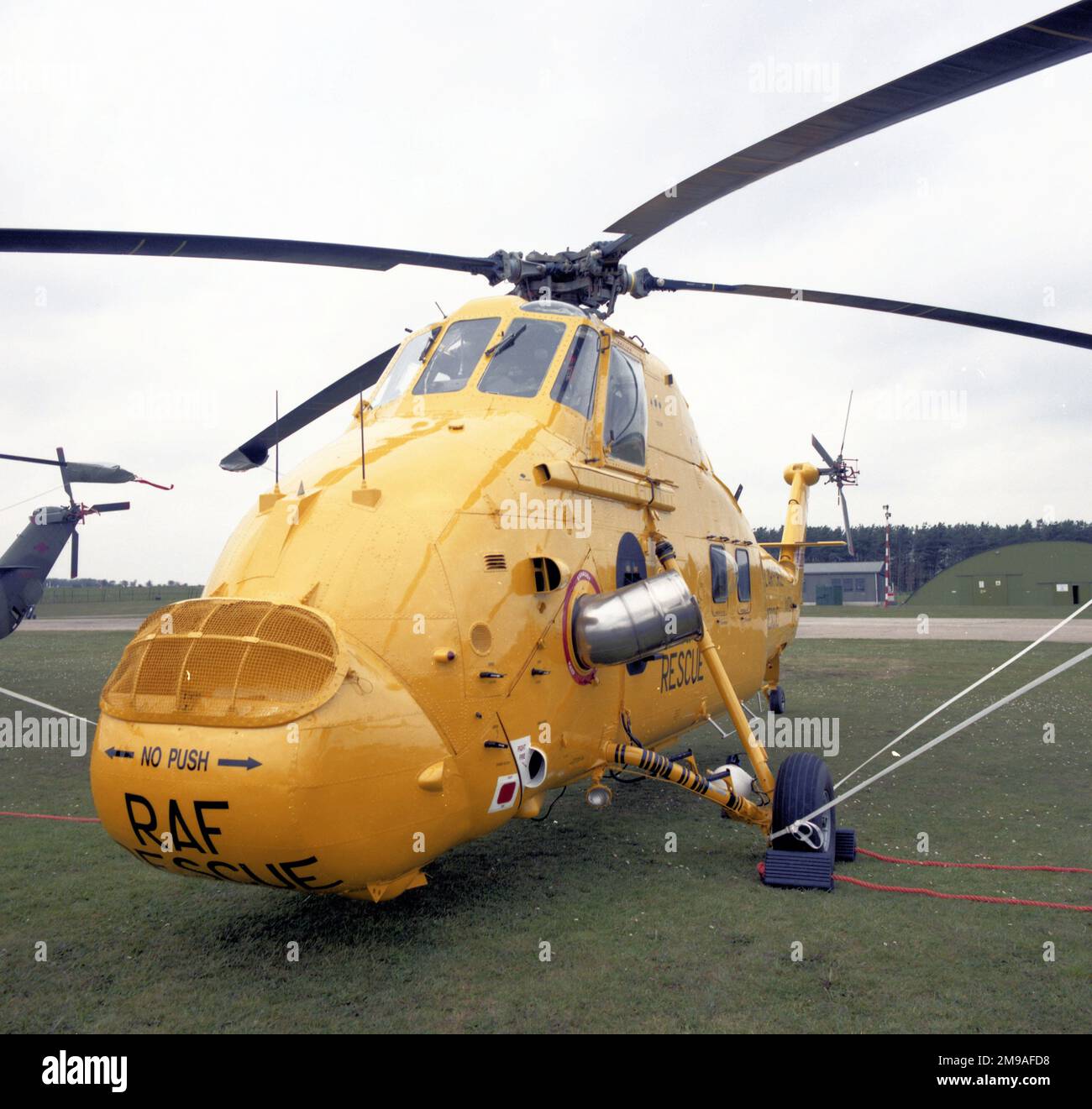 Westland Wessex HC.2 XV724 of No. 22 Squadron search and rescue unit ...