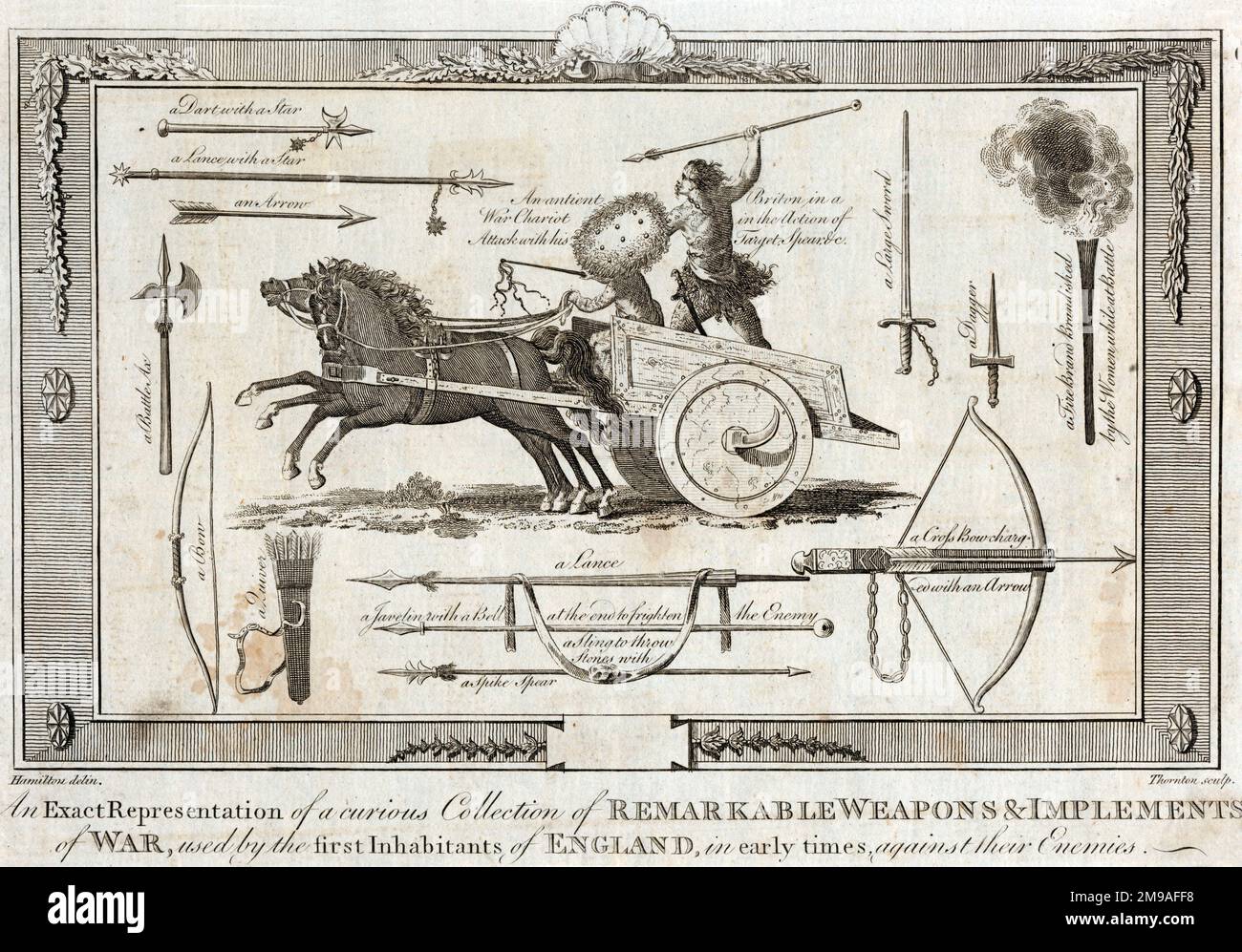 War chariot with horses hi-res stock photography and images - Alamy