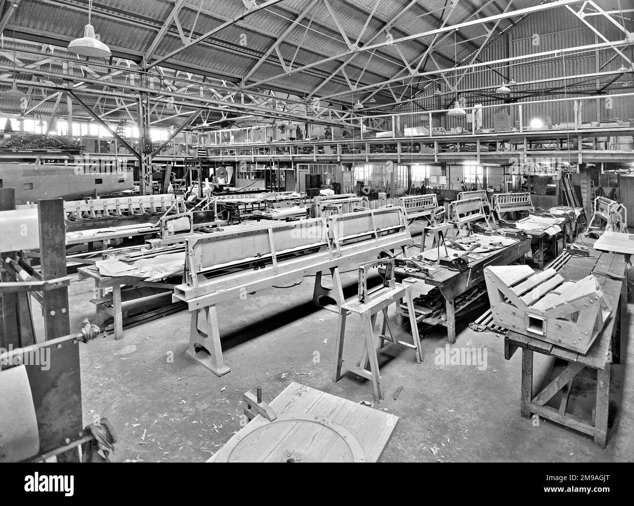 Heston Aerodrome in May, 1939. Heston was an airfield located to the ...