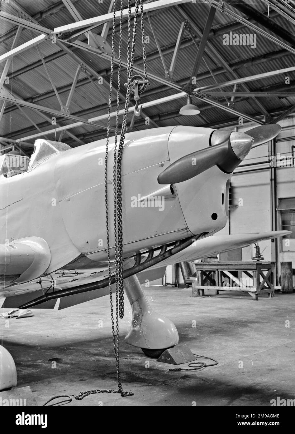 Heston Aerodrome in May, 1939. Heston was an airfield located to the ...