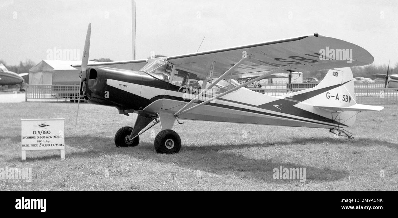 Beagle D.5/180 Husky G-ASBV (msn 3677), at the 1963 Biggin Hill ...