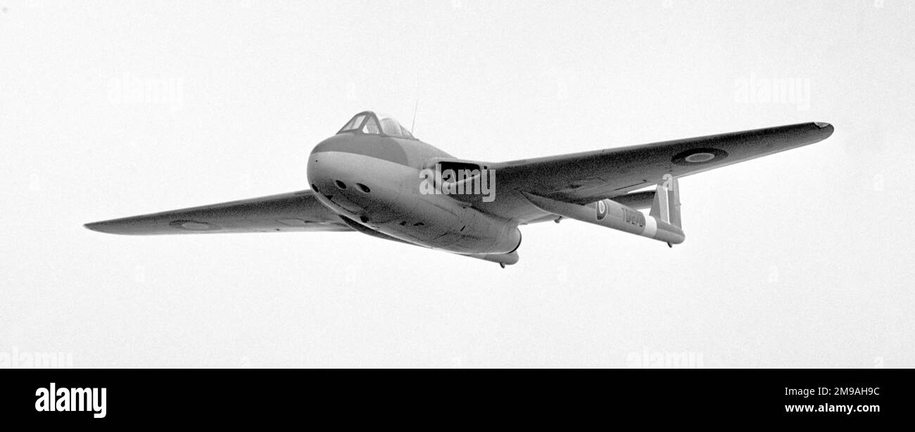 de Havilland DH.100 Vampire F Mk.1 TG/278 (5th production F Mk.1), being flown by Geoffrey de ...