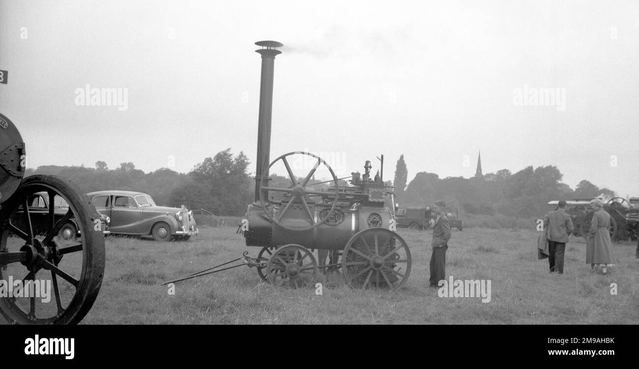 Clayton & Shuttleworth portable engine, owned by J.Wood, at Kegworth on ...