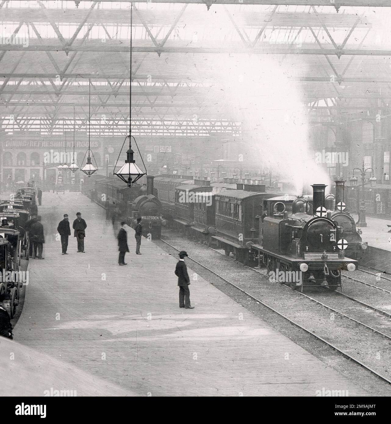 Steam locomotive 1890's hi-res stock photography and images - Alamy
