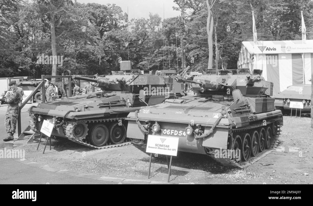 Fv101 scorpion Black and White Stock Photos & Images - Alamy