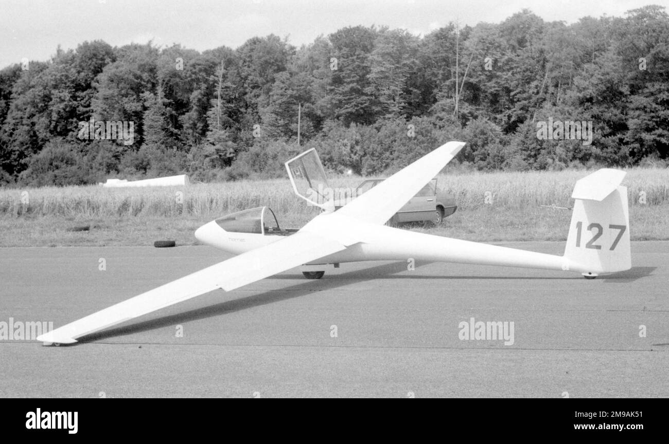 Glasflugel 206 Hornet '127', at a gliding club in the UK. The Standard ...