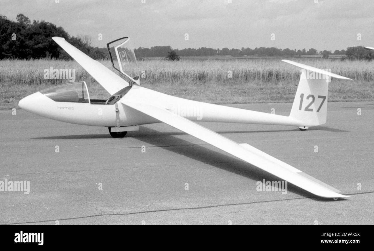 Glasflugel 206 Hornet '127', at a gliding club in the UK. The Standard ...